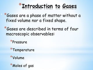 Unit 10 intro&early gaslaws final | PPT