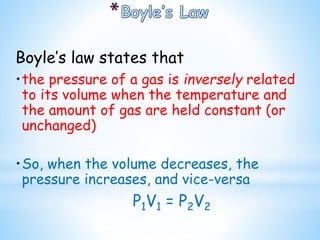 Chem II - Early Gas Laws (Liquids and Solids) | PPTX