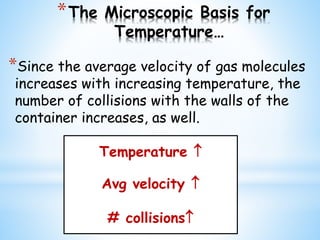 Chem II - Kinetic Molecular Theory of Gases (Liquids and Solids) | PPTX