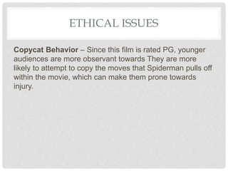 Unit 10 - LO1 Adaptation 3: Spiderman 2 | PPT