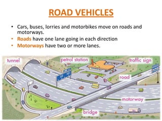 Unit 10 means of transport | PPTX