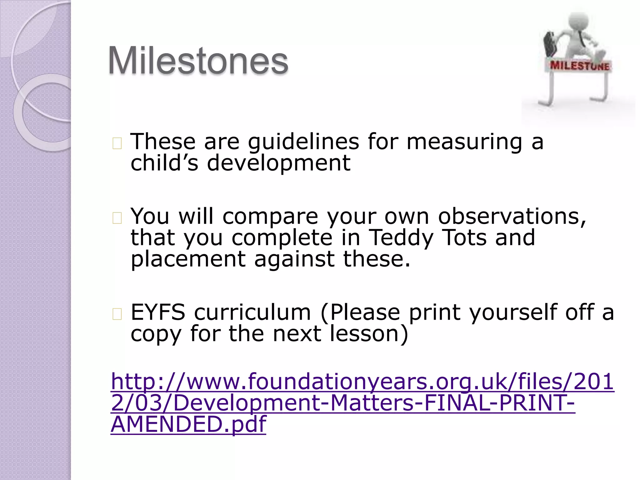 Unit 10 pp Supporting children's development | PPTX