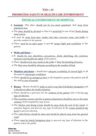 Unit 10 Promoting Safety in Health Care Enevronment (FON).pdf