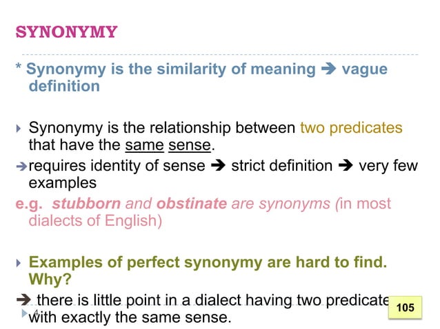Unit 10 Sense Relations (1) | PPTX