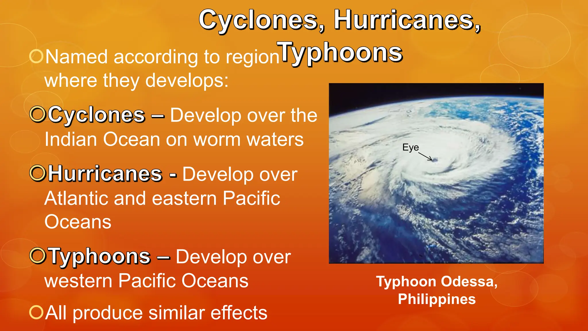 Tropical Cyclones Grade 5 Science St. Therese.pptx