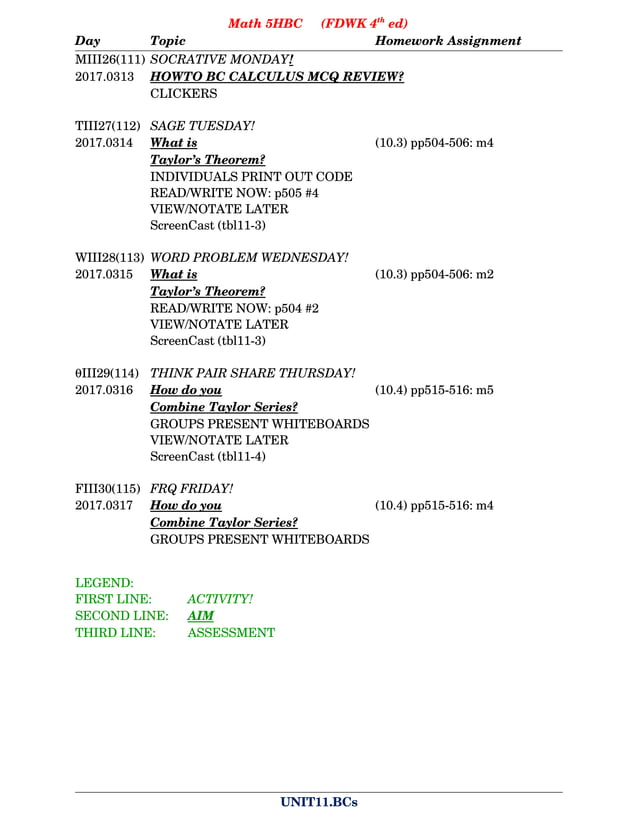 Unit 11: AP Calculus BC - Power Series! | PDF