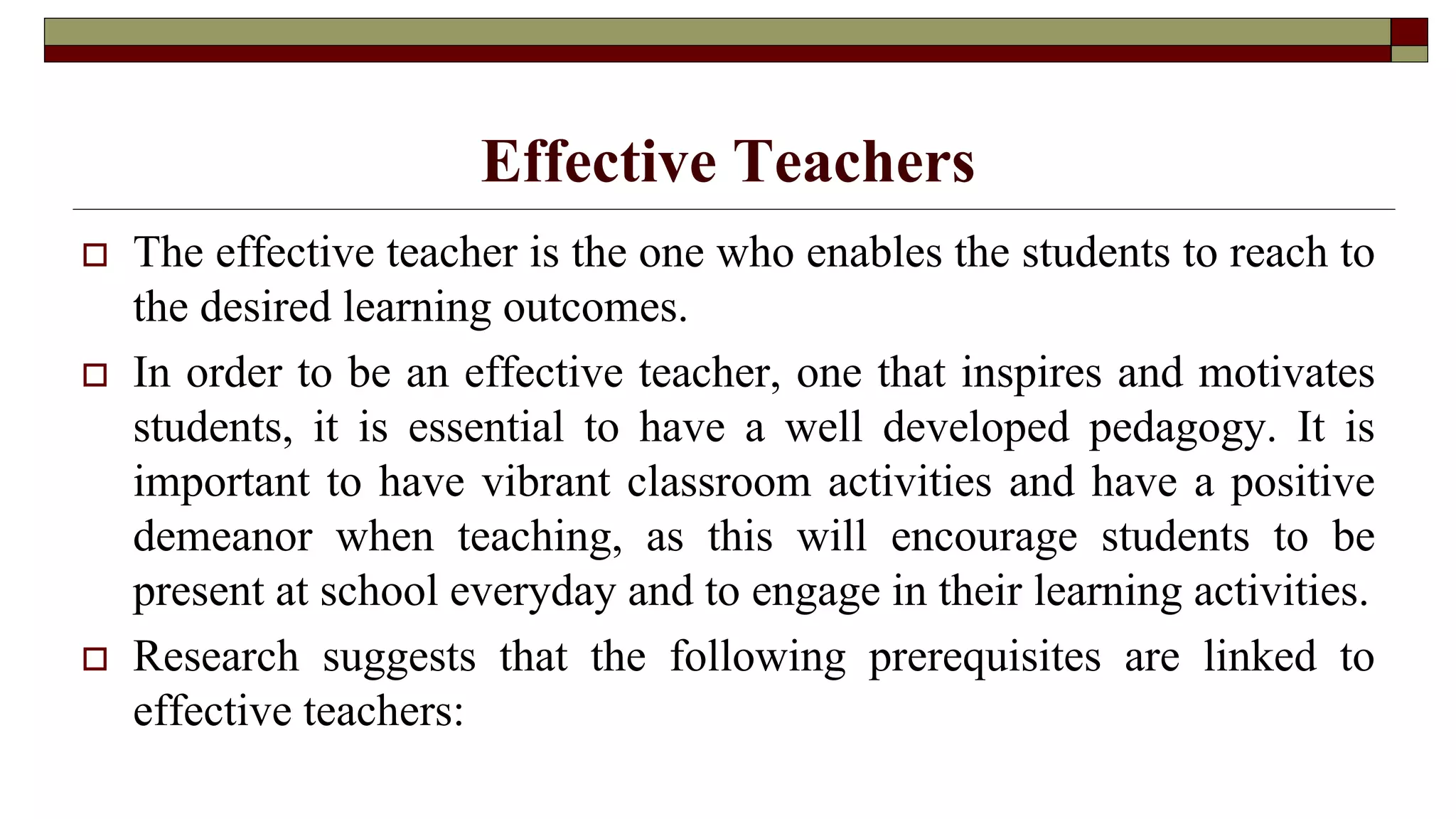 INTRODUCTION TO TEACHING | PPTX