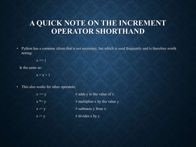 Ppt Notes For Python Language Variable Data Types Ppt Free Download