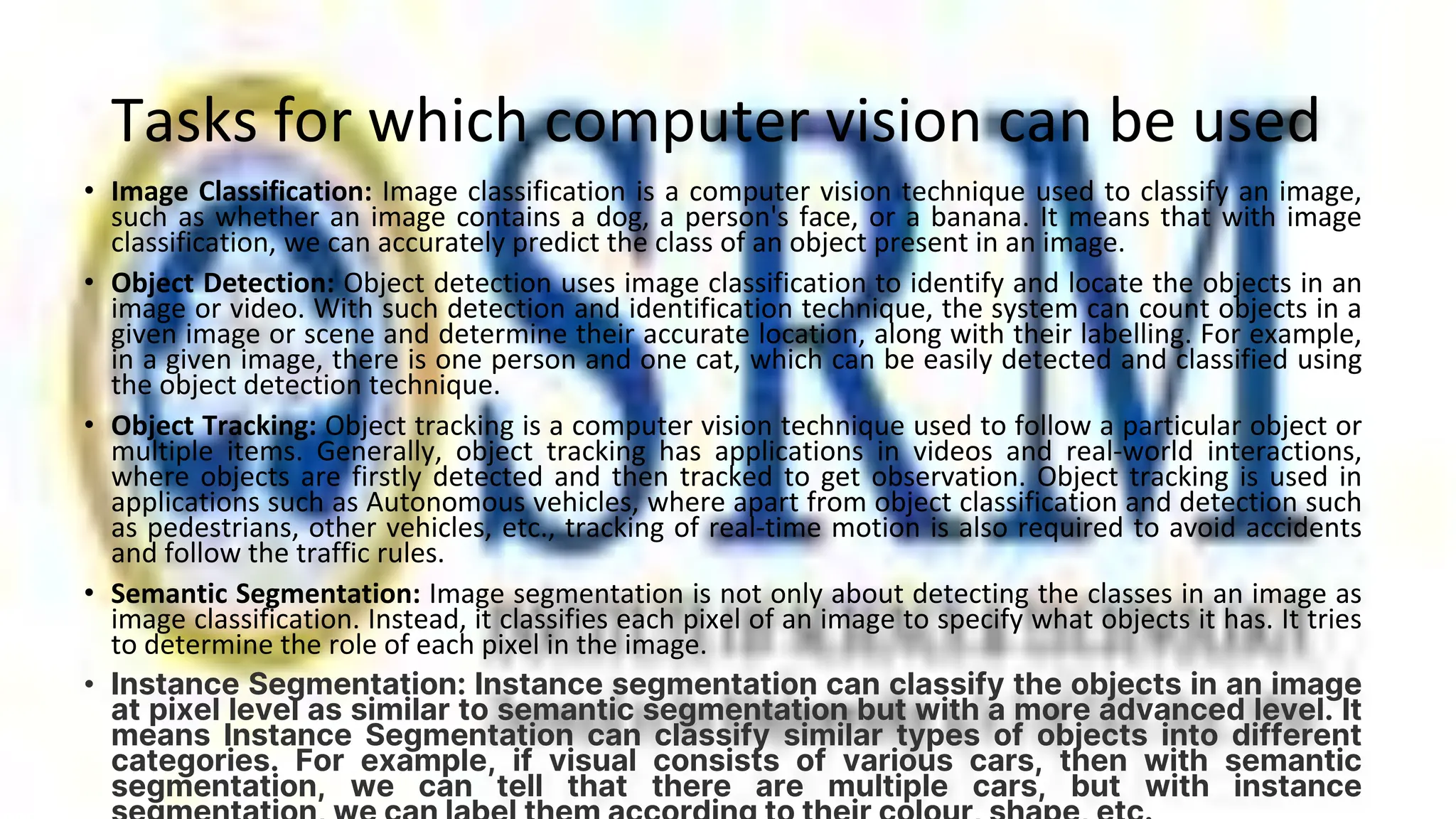 Introduction to Computer Vision - Image formation | PPTX