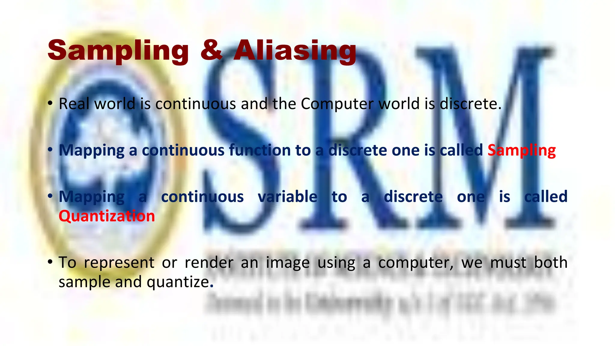 Introduction to Computer Vision - Image formation | PPTX