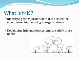 Management information system for commerce | PPT