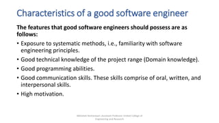 Software Engineering unit 1 Notes AKTU ppt | PDF