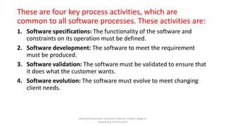 Software Engineering unit 1 Notes AKTU ppt | PDF