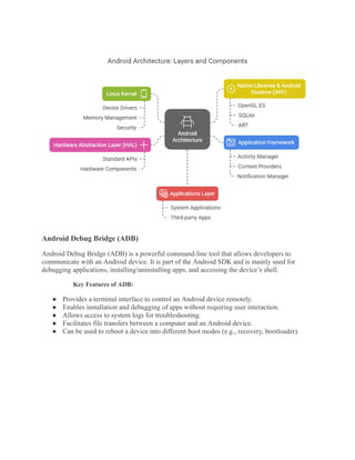 Unit 1 Kali Nethunter Android: OS, Debub Bridge | PDF