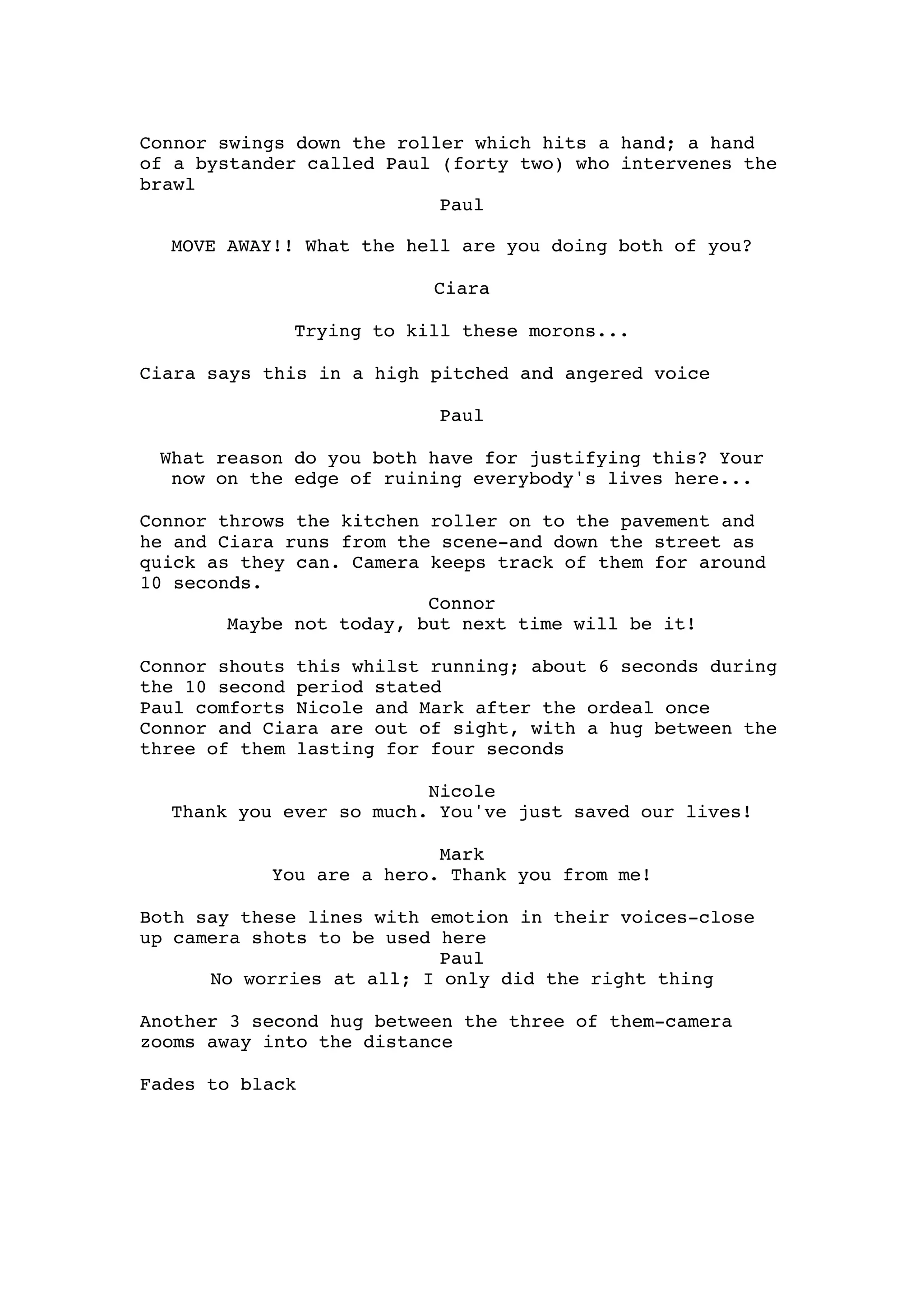 Unit 11-LO3; A Couple’s Catastrophe Script | PDF