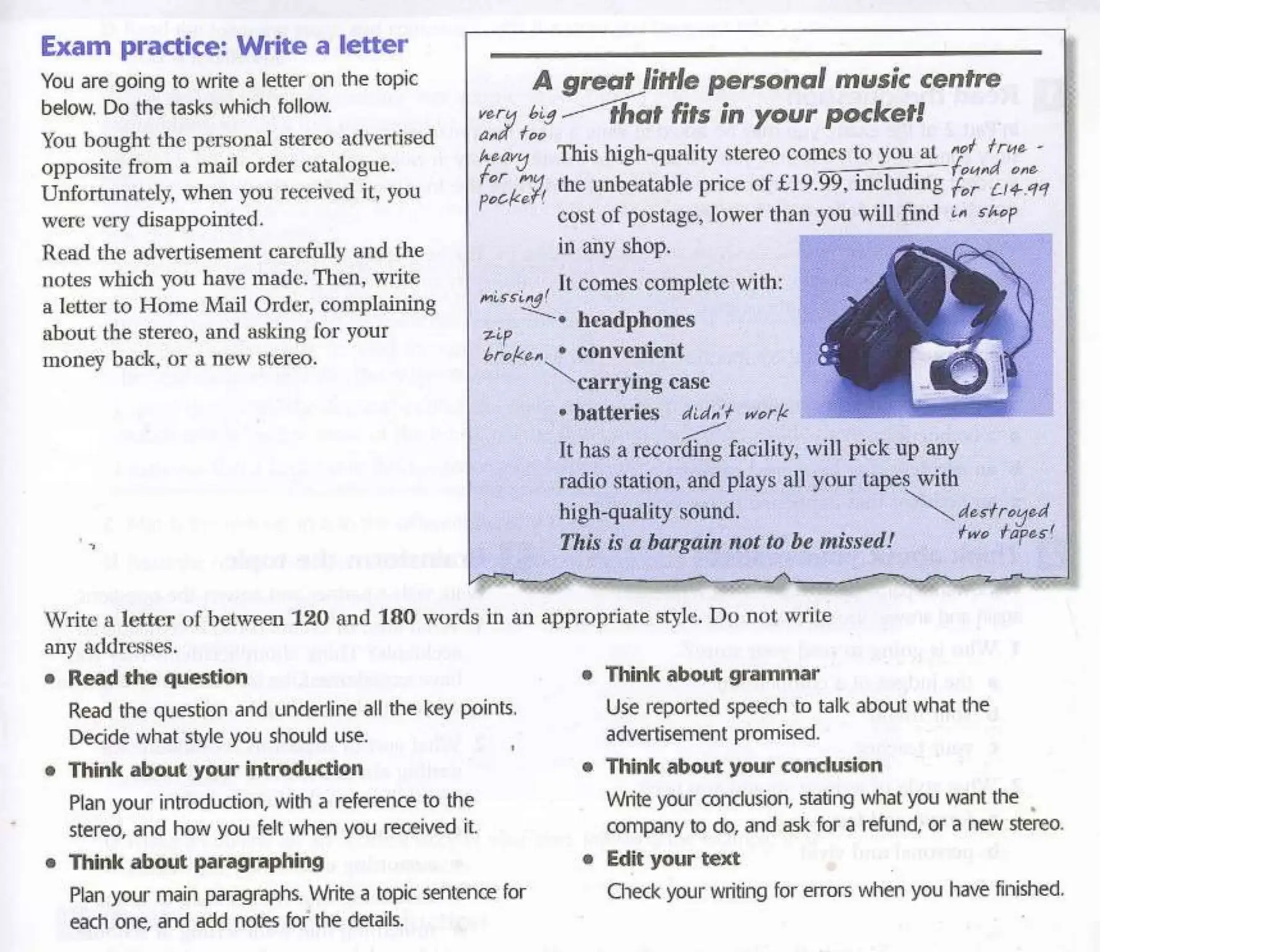 Unit 11 - Making a complaint (writing skills).pptx