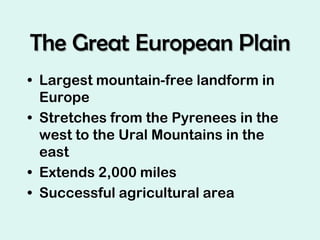 Physical geography of Europe | PPTX | Europe Travel | Travel Locations