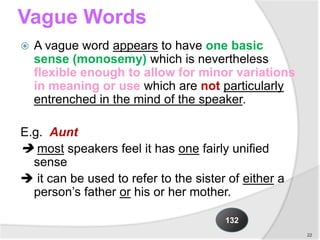 Unit 11 Sense Relations (2) | PPTX