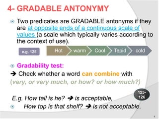 Unit 11 Sense Relations (2) | PPTX