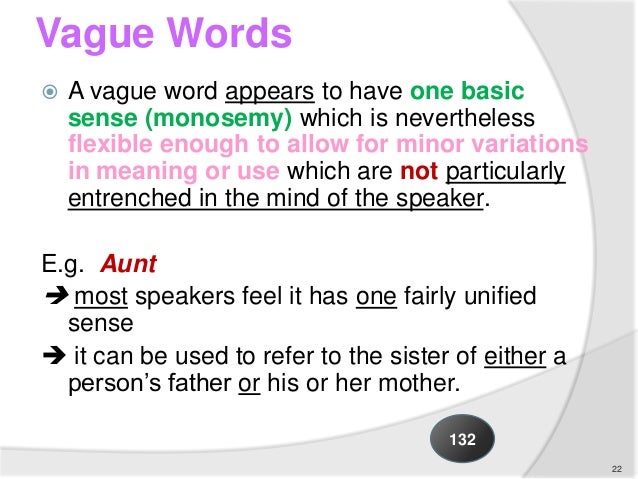 Unit 11 Sense Relations (2)