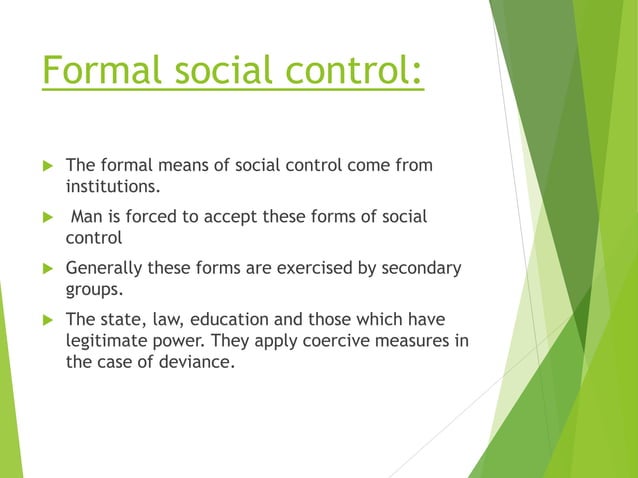 Unit 11 social control | PPTX