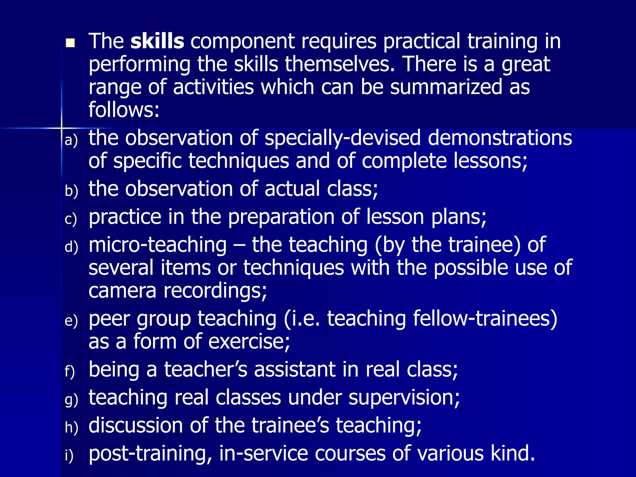 THE ROLES OF ESP TEACHERS | PPT
