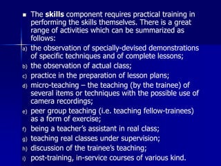 THE ROLES OF ESP TEACHERS | PPT