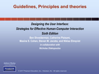 Guidelines principle and theories in UID | PPT