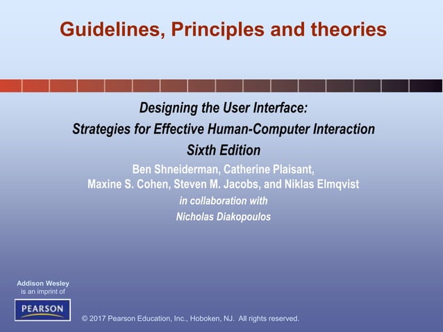 Guidelines principle and theories in UID | PPT