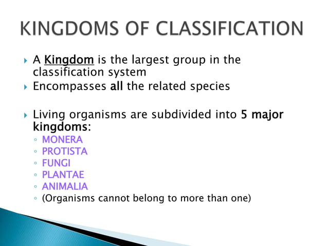 Unit 11 biodiversity and classification | PPTX | Biological Sciences ...