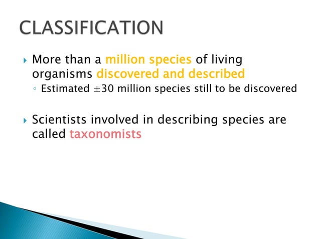 Unit 11 biodiversity and classification | PPTX | Biological Sciences ...
