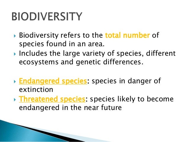Unit 11 biodiversity and classification