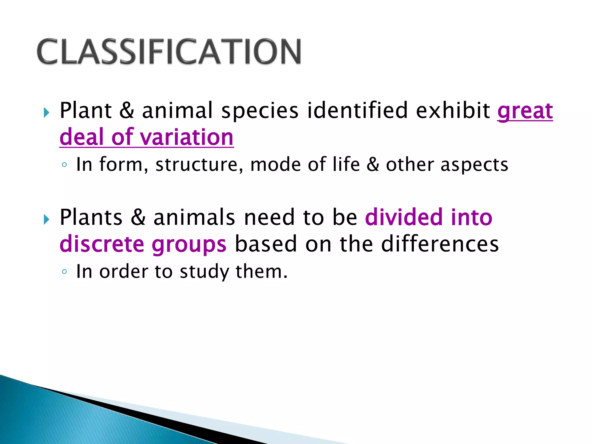 Unit 11 biodiversity and classification | PPTX