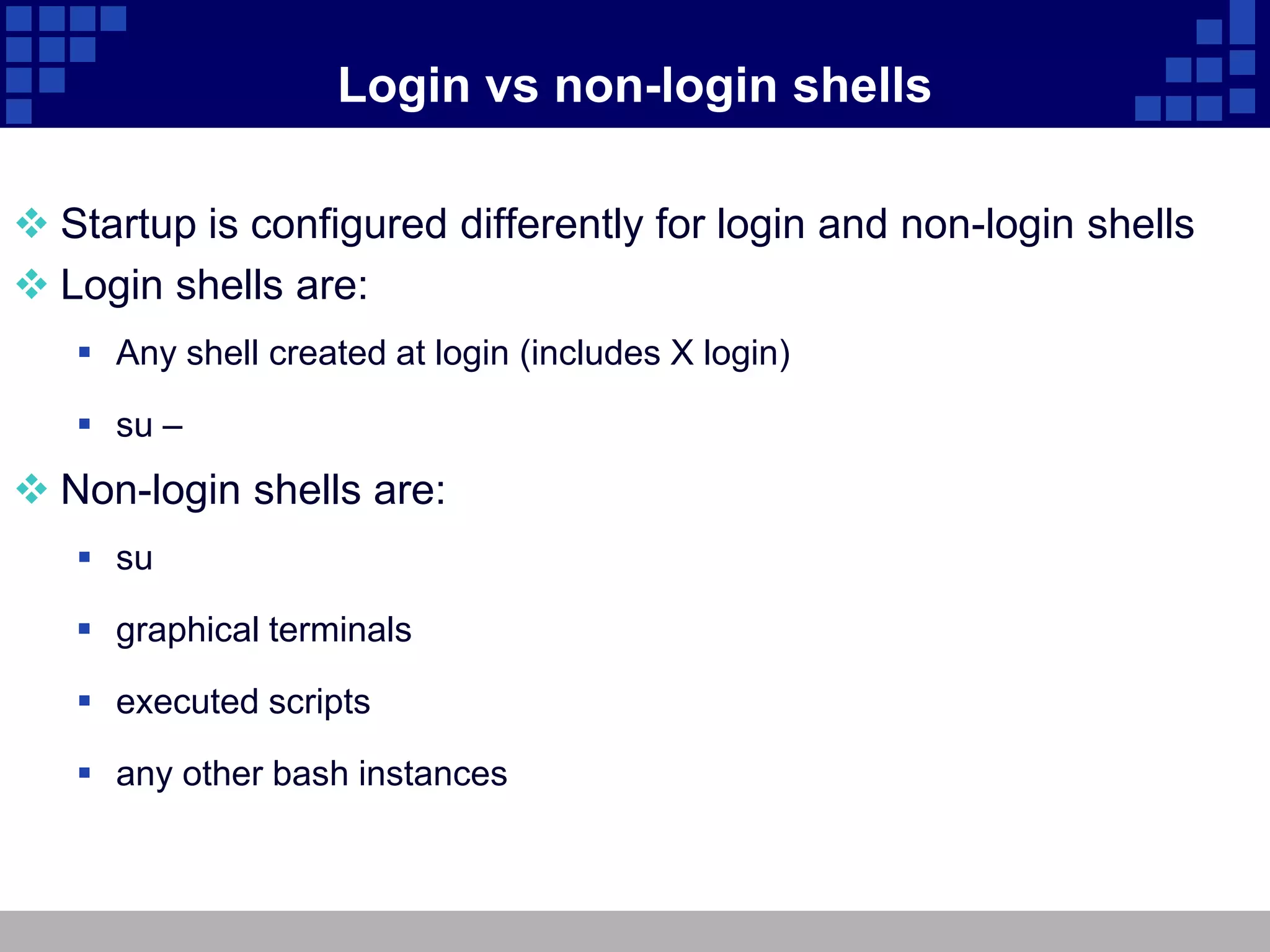Unit 11 configuring the bash shell – shell script | PPT Unit 11 configuring the bash shell – shell script | PPT