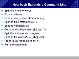 Unit 11 configuring the bash shell – shell script | PPT