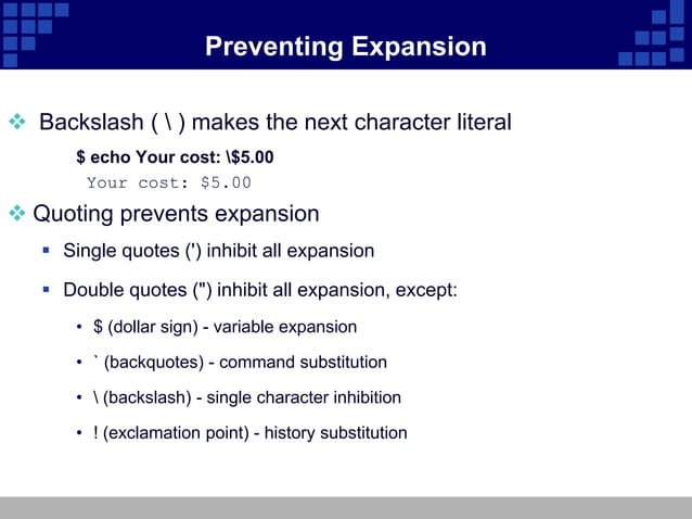 Unit 11 configuring the bash shell – shell script | PPT Unit 11 configuring the bash shell – shell script | PPT