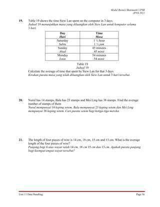 Unit 11 data handling new | PDF