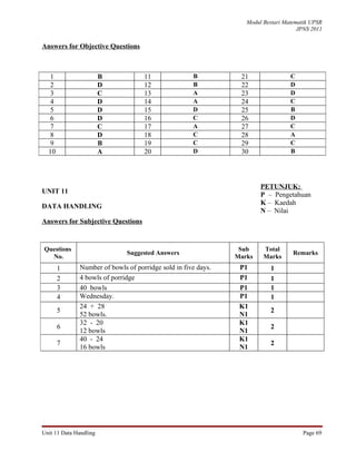 Unit 11 data handling new | PDF