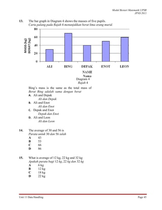 Unit 11 data handling new | PDF