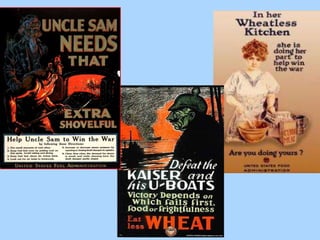 WWI Unit - Total War on The Home Front | PPTX