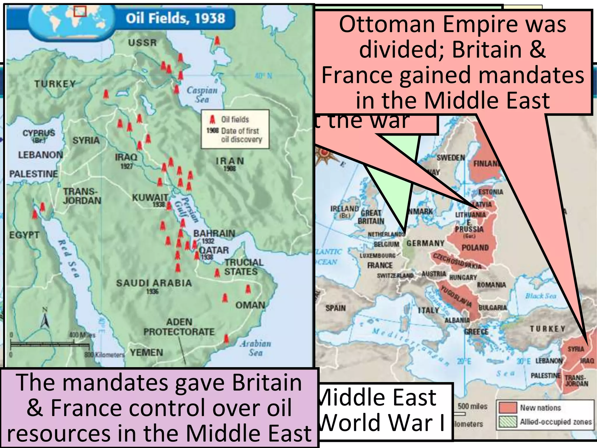 WWI Unit - Treaty of Versailles Lecture | PPT | Free Download