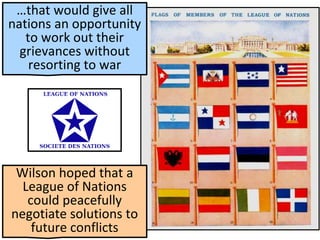 WWI Unit - Treaty of Versailles Lecture | PPT