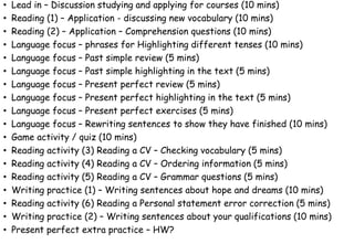 Unit 11 English for life Writing (Entry 2) - Course applications.pptx