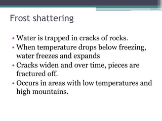 Unit 11 external forces | PPTX | Geology | Science