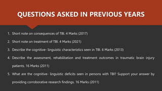 TBI MASLP | PPT