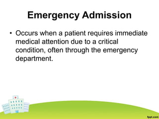PROCESS OF HOSPITALIZATION.............. | PPT