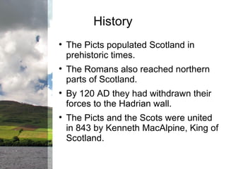 Unit 11: Scotland: Overview and History | PPT