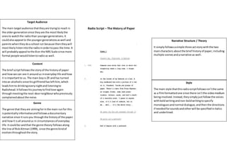 Unit 11 LO1 Script Analysis | PPT