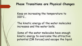 Chem 2 - Phase Transitions I | PPTX | Physics | Science