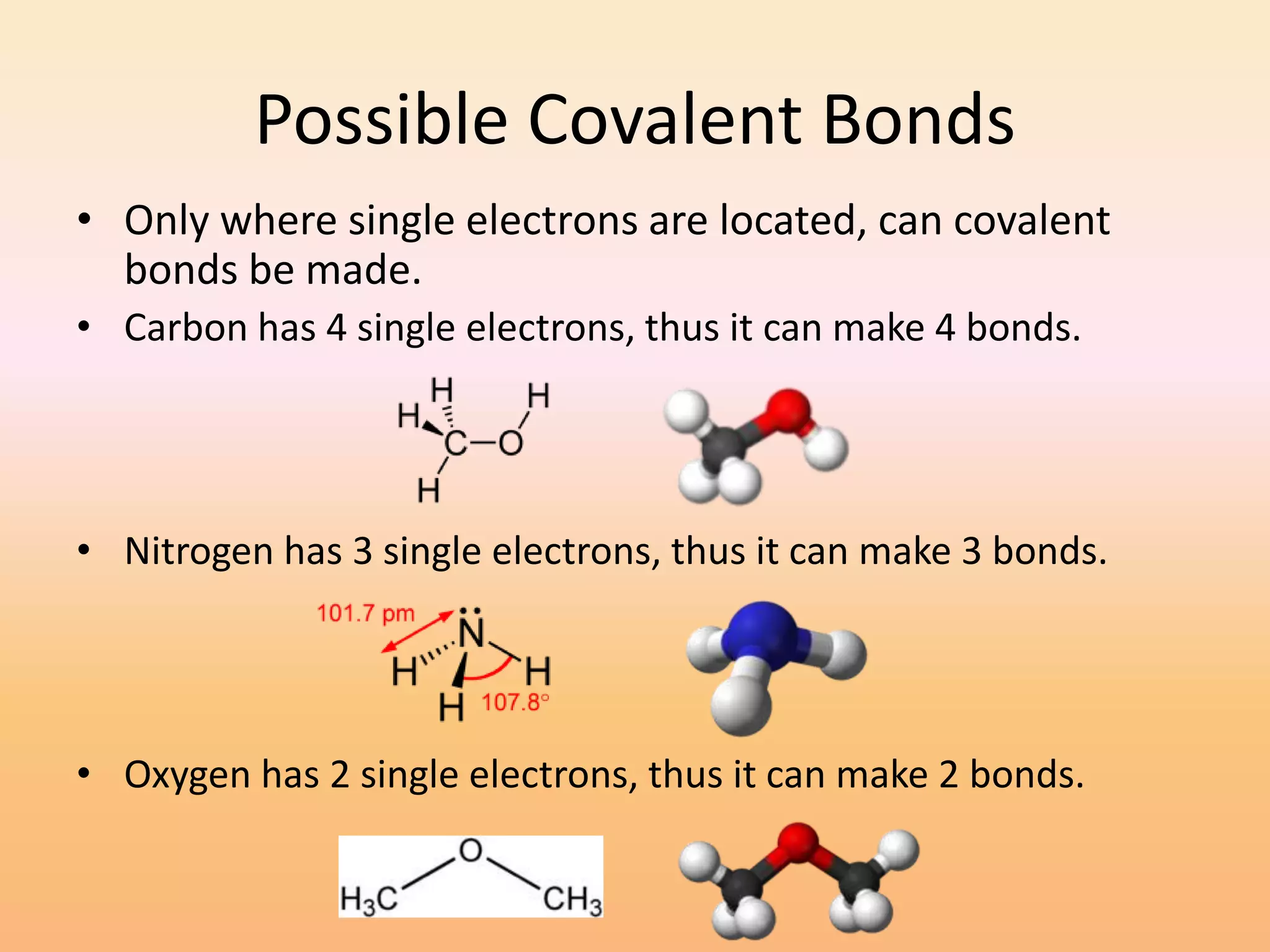 Unit 11 - Covalent Bonding | PPT
